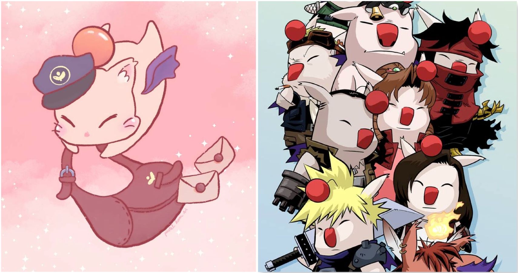 Final Fantasy 10 Pieces Of Moogle Fan Art That We Adore