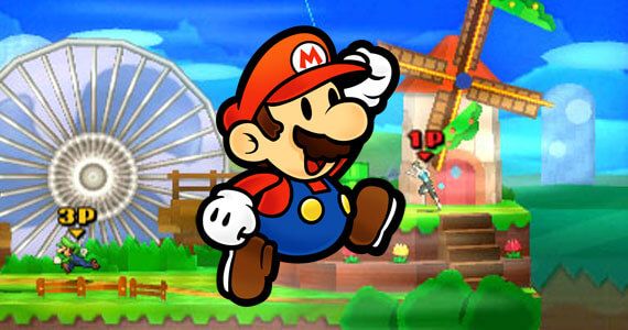 'Paper Mario' Stage Folds into 'Super Smash Bros. for 3DS'
